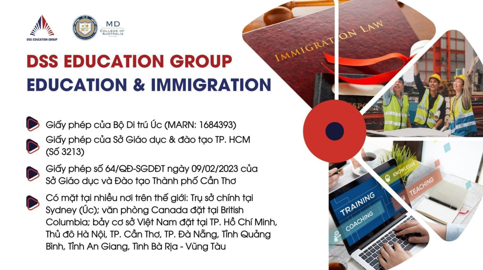 Giới thiệu - DSS EDUCATION & IMMIGRATION