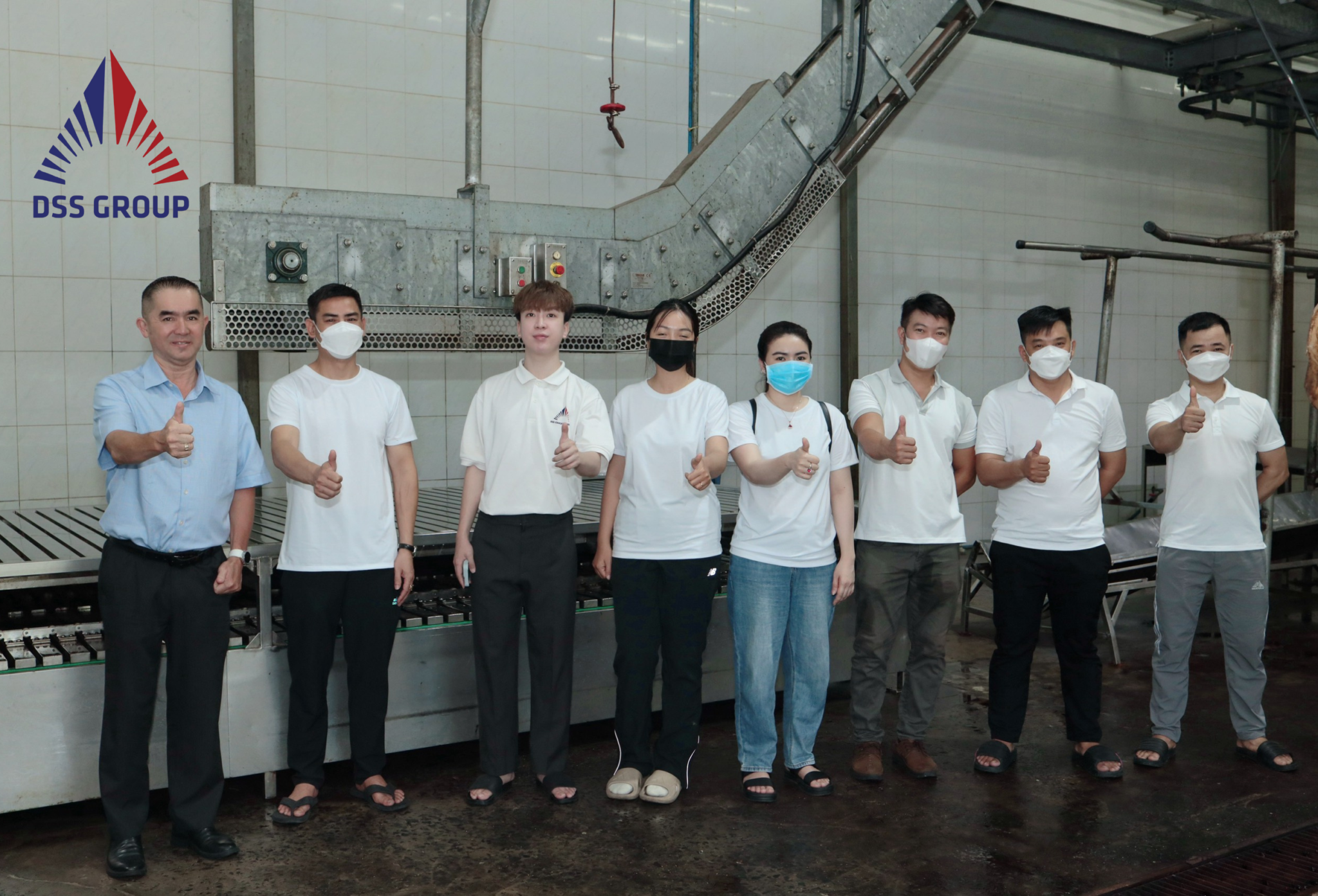 DSS GROUP TỔ CHỨC CHO HỌC VIÊN THAM QUAN NHÀ MÁY CHẾ BIẾN THỊT SAGRI ...